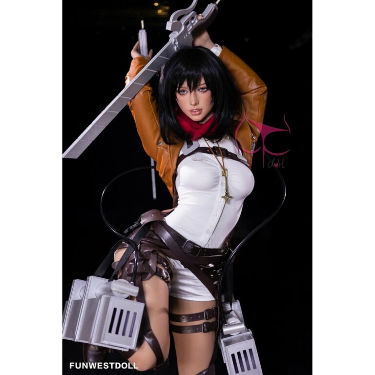 Silicone Doll Of Mikasa Ackerman: warrior of Attack on Titan • otakudolls.com